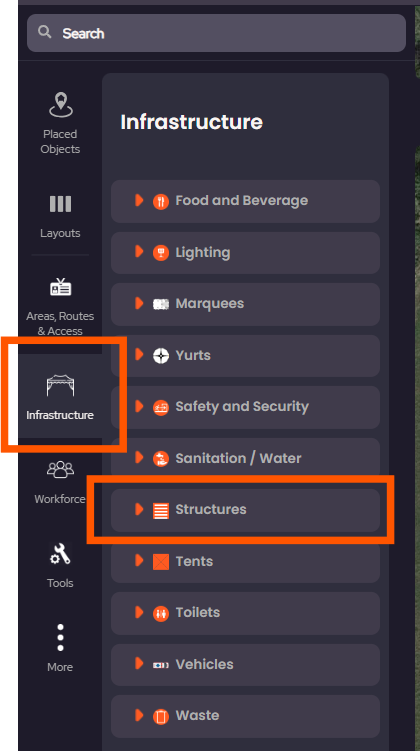 How to Add Structures