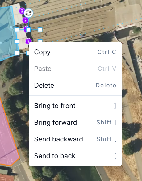 Layer Management (Z-ordering) in OnePlan